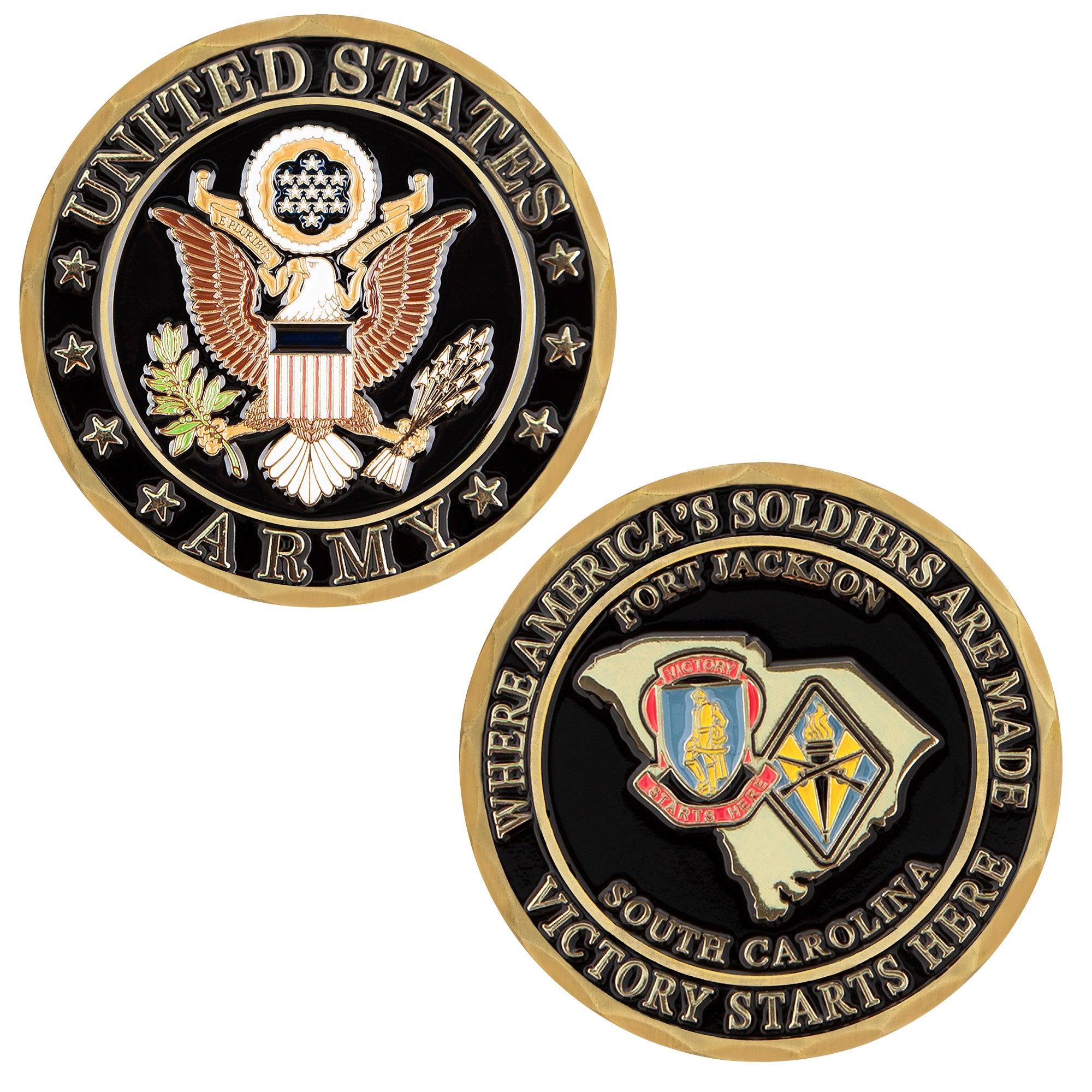 Fort Jackson Challenge Coin-Army Coins for Soldiers